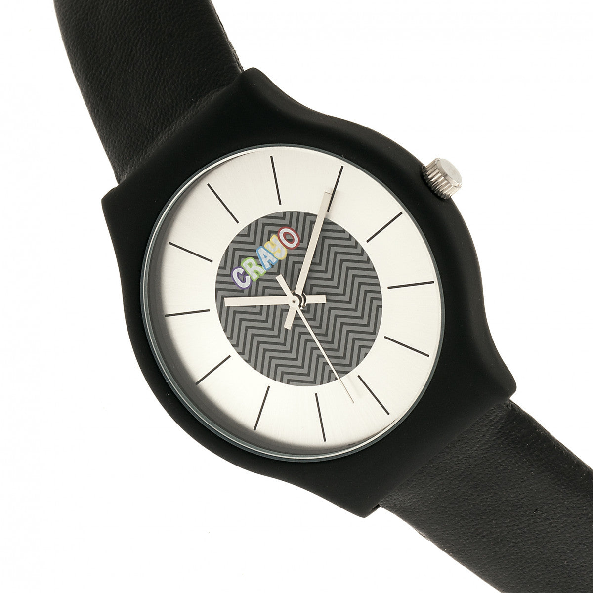 Crayo Trinity Unisex Watch Black Band Black Case CRACR4401 – Crayo Watches